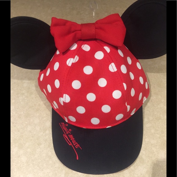 Disney | Accessories | Disney Parks Authenticoriginal Minnie Mouse Cap ...